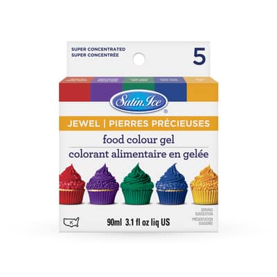 Satin Ice® Jewel Food Color, 5ct. | Michaels