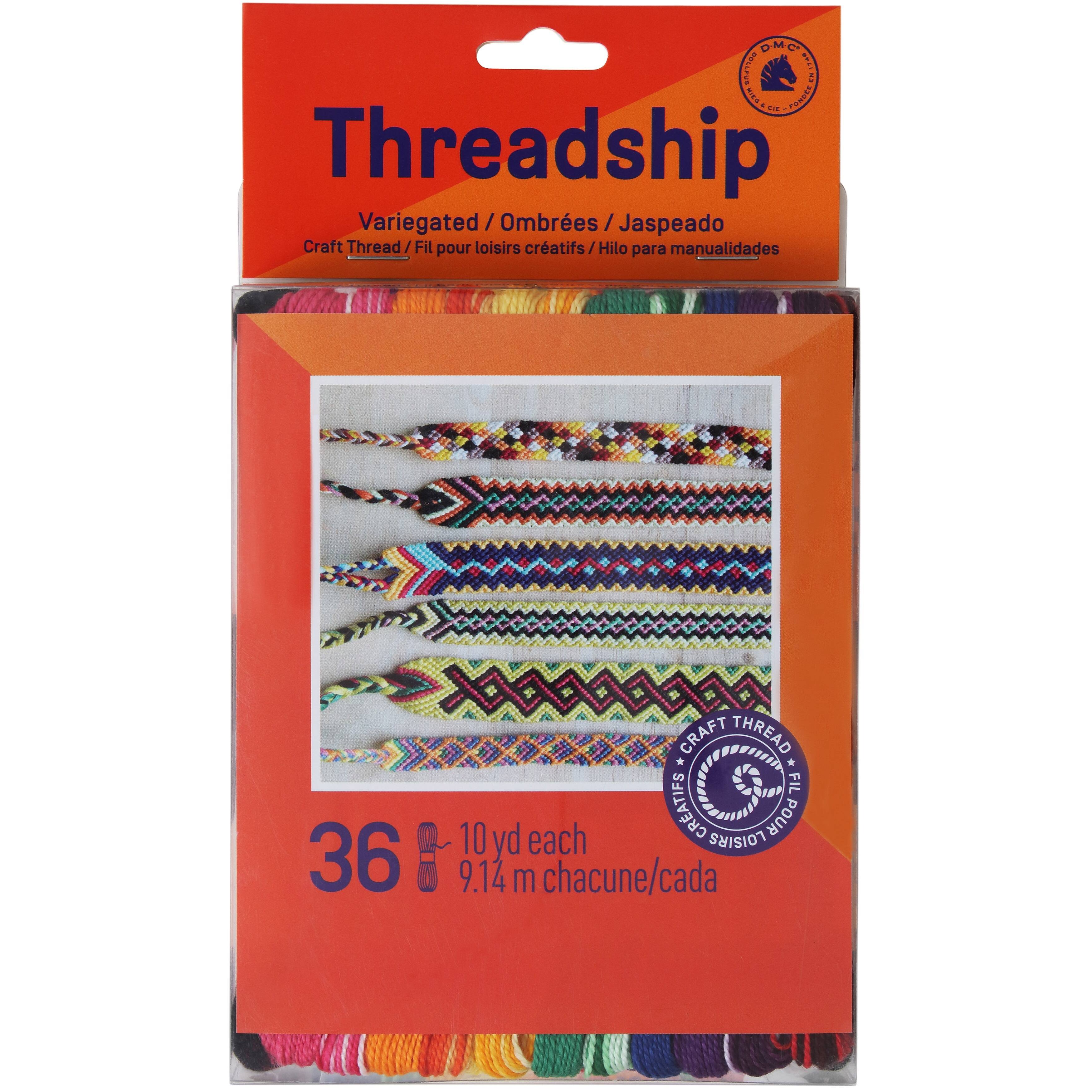 DMC® Variegated Threadship Craft Packs, 36ct. | Michaels