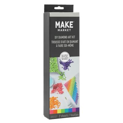 Bright Rainbow DIY Diamond Art Kit by Make Market® | Michaels