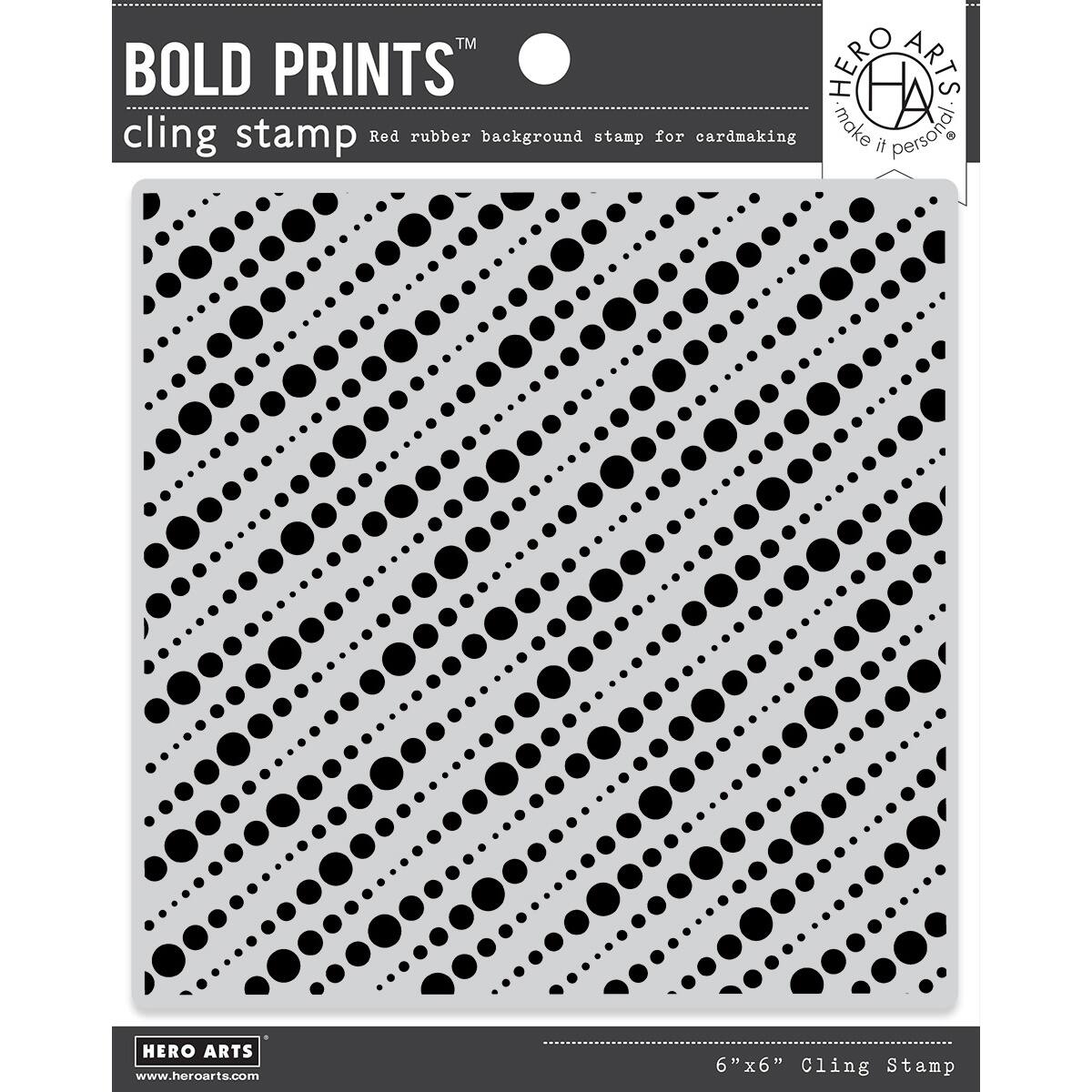 Hero Arts® Bold Prints™ String Dots Background Cling Stamp | Michaels