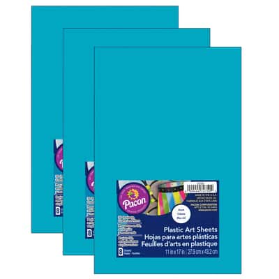 Pacon® Plastic Art Sheets, 3 Packs of 8 | Michaels