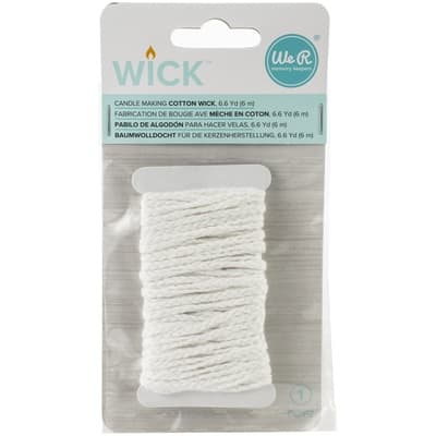 We R Memory Keepers® Candle Making Cotton Wick™, 6.6yd. | Michaels