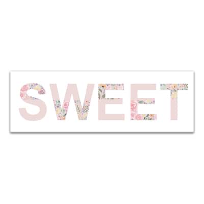 Sweet 36" x 12" Canvas Wall Art | Michaels