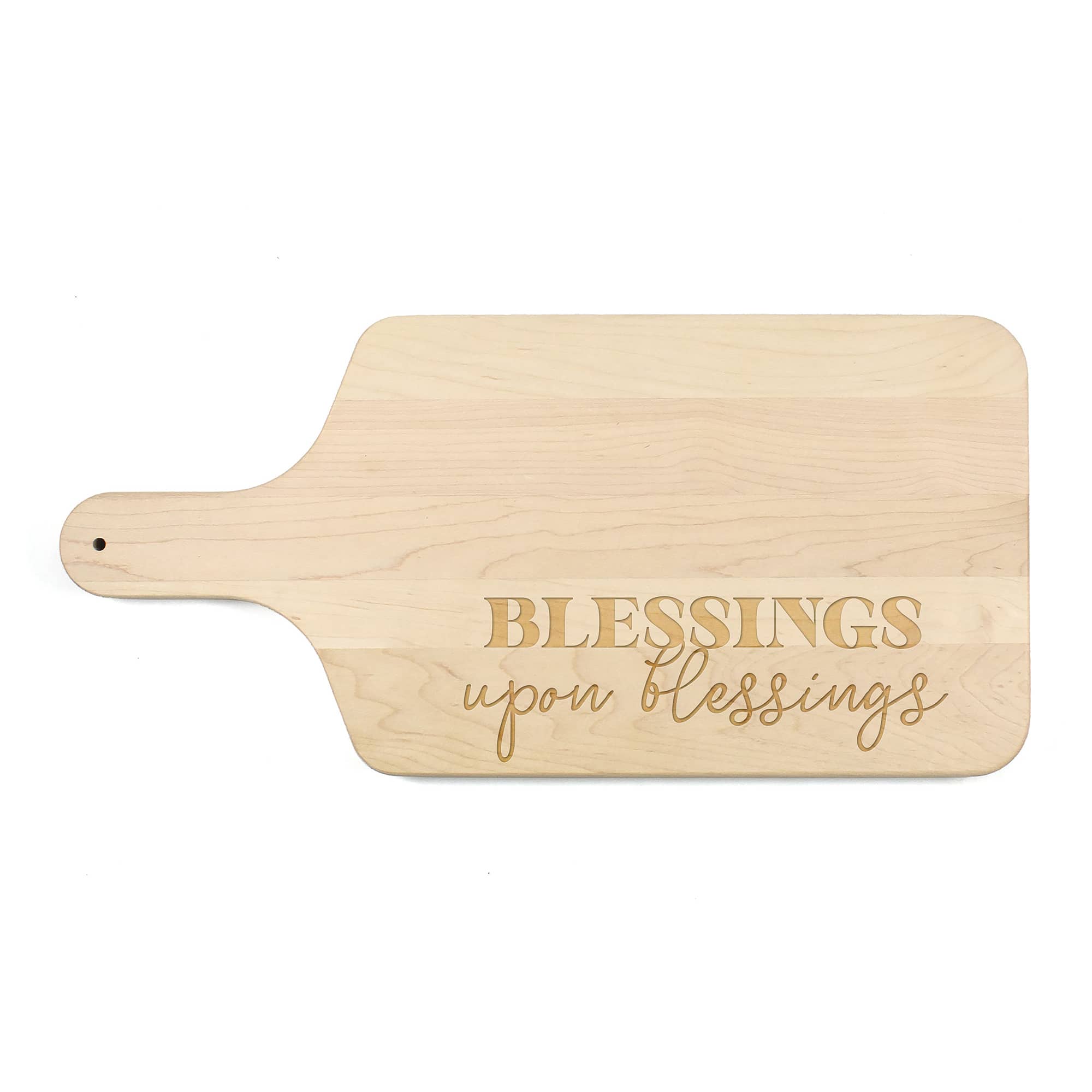 Maple Blessings Paddle Cutting Board | Michaels