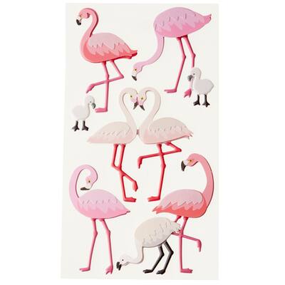 Buy in Bulk - 12 Pack: Flamingo Stickers by Recollections™ | Michaels