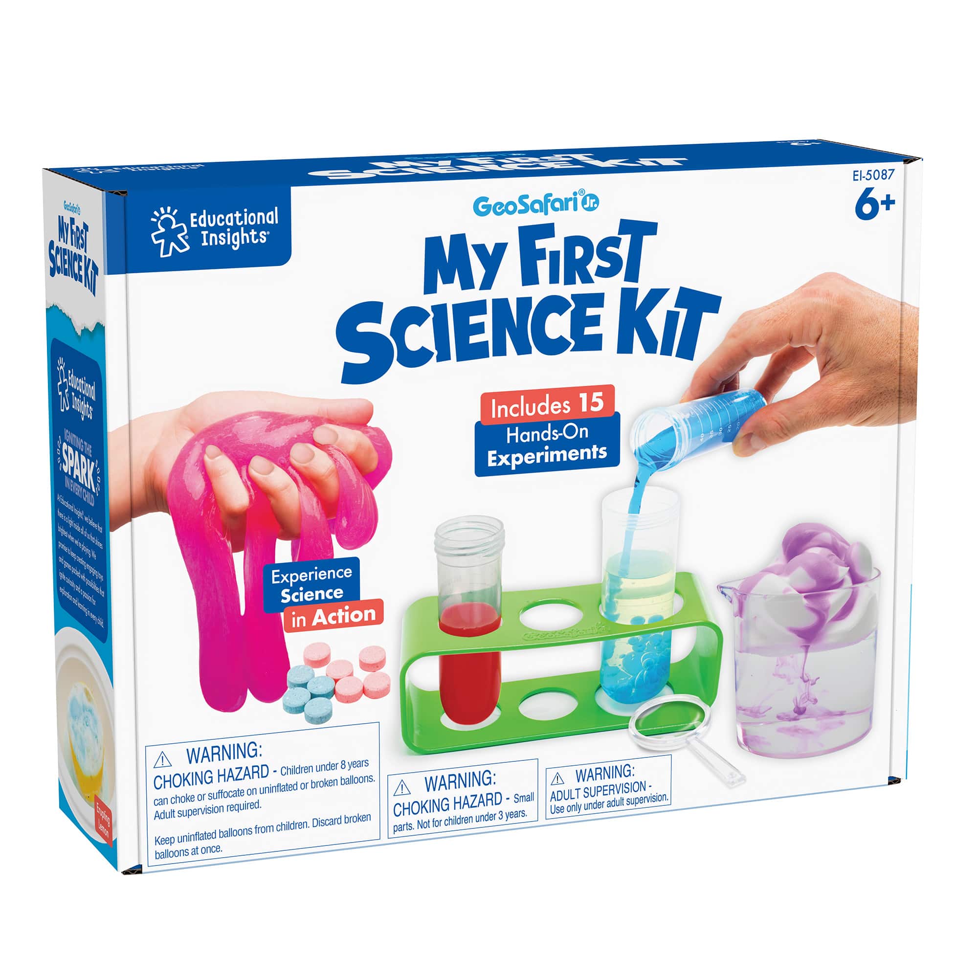 Educational Insights GeoSafari Jr. My First Science Kit | Physics ...