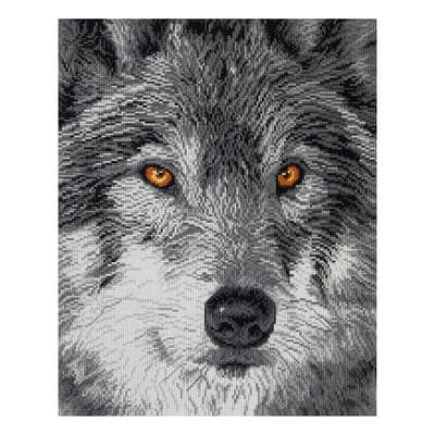 Wolf Square Diamond Art Kit by Make Market® | Michaels