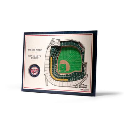 MLB Team 5-Layer StadiumView Wall Art, Color: Minnesota Twins | Michaels