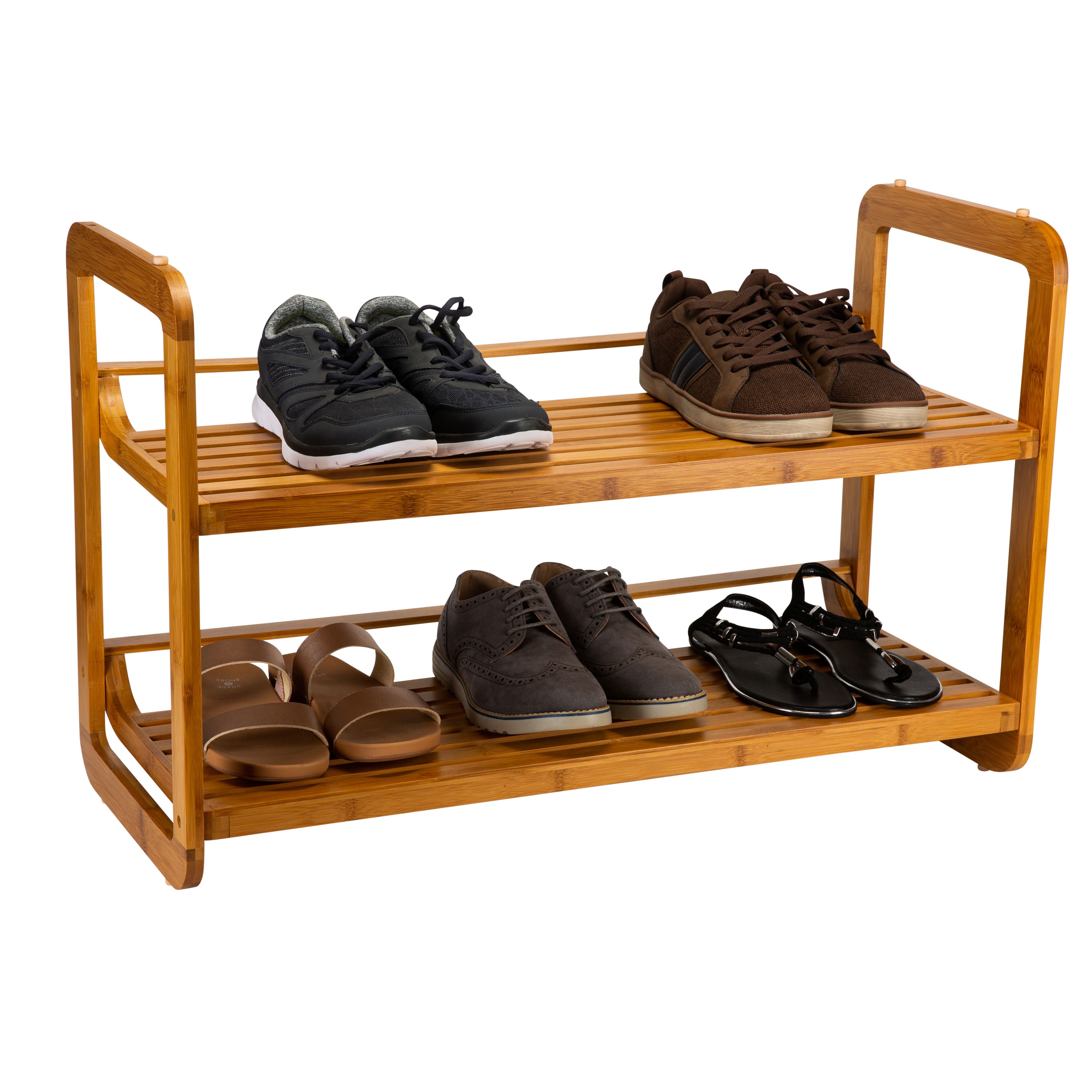 Organize It All Lohas Collection 2 Tier Stackable Shoe Rack | Michaels