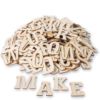 S&S® Worldwide 3" Wood Craft Letters, 300ct. | Michaels