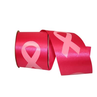 JAM Paper 2.5" x 25yd. Pink Breast Cancer Awareness Ribbon | Michaels