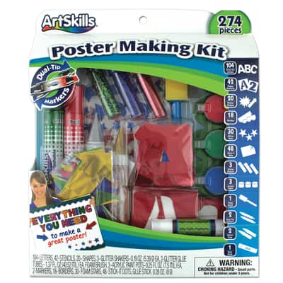 ArtSkills® 274 Piece Complete Poster Making Kit | Michaels