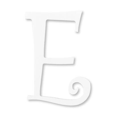12 Pack: 5" White Curlicue Letter by Make Market® | Michaels