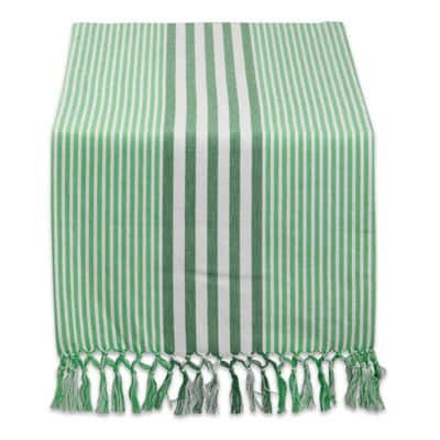 DII® 72" Grass Green Stripes Table Runner | Michaels