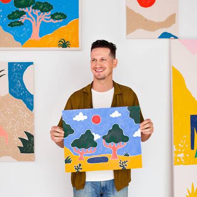 Vacation Scene Painting | Projects | Michaels