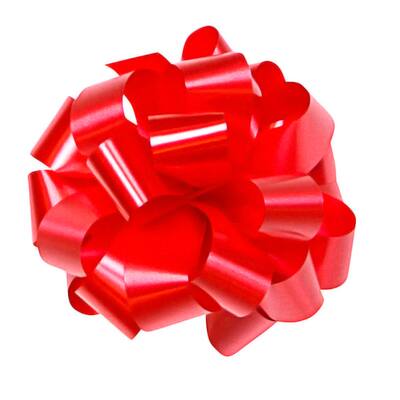 JAM Paper 1.25" Splendorette Red Pre-Notched Bows, 100ct. | Michaels