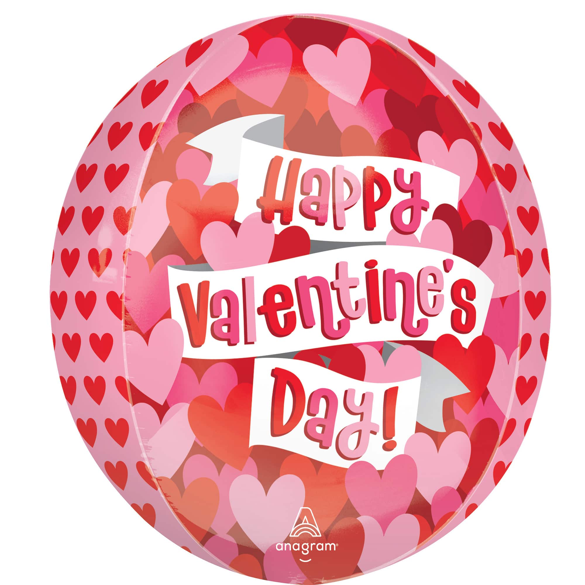 Orbz® 16" Playful Valentine Hearts Foil Balloon | Michaels