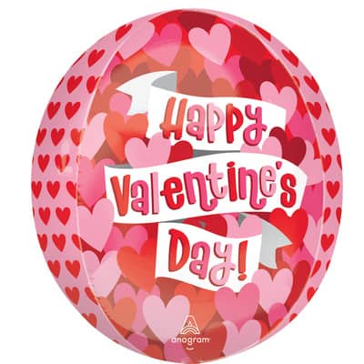 Orbz® 16" Playful Valentine Hearts Foil Balloon | Michaels