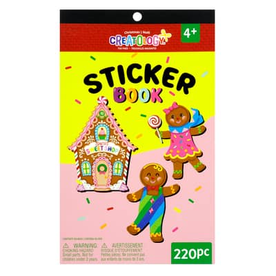 Christmas Gingerbread Sticker Book by Creatology™ | Michaels