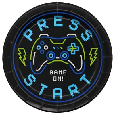 7" Gamer Snack Plates, 8ct. by Celebrate It™ | Michaels