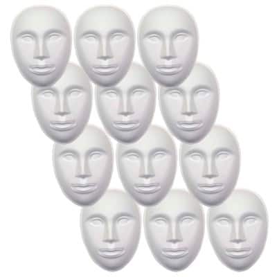 Creativity Street® 8" Paperboard Mask Face, 12ct. | Michaels