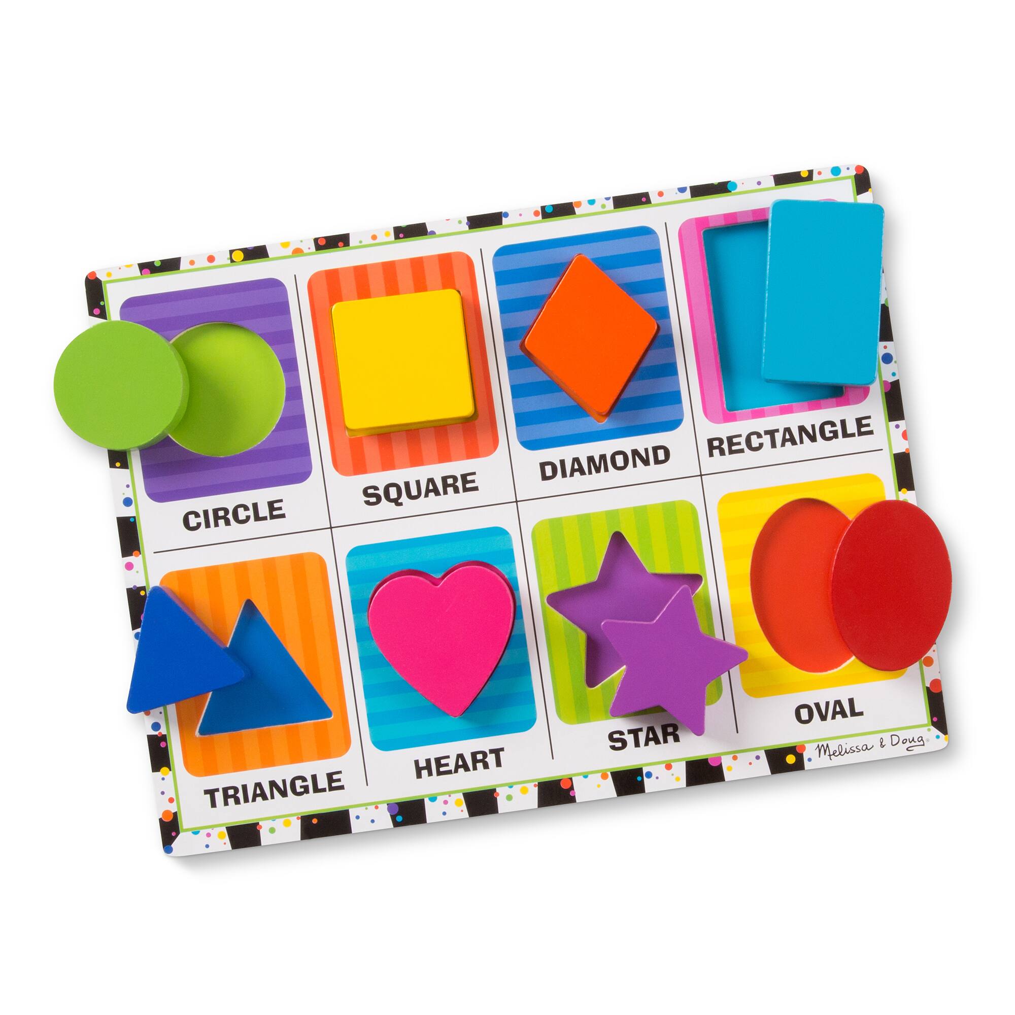 Melissa & Doug® Shapes 8 Piece Chunky Puzzle | Michaels
