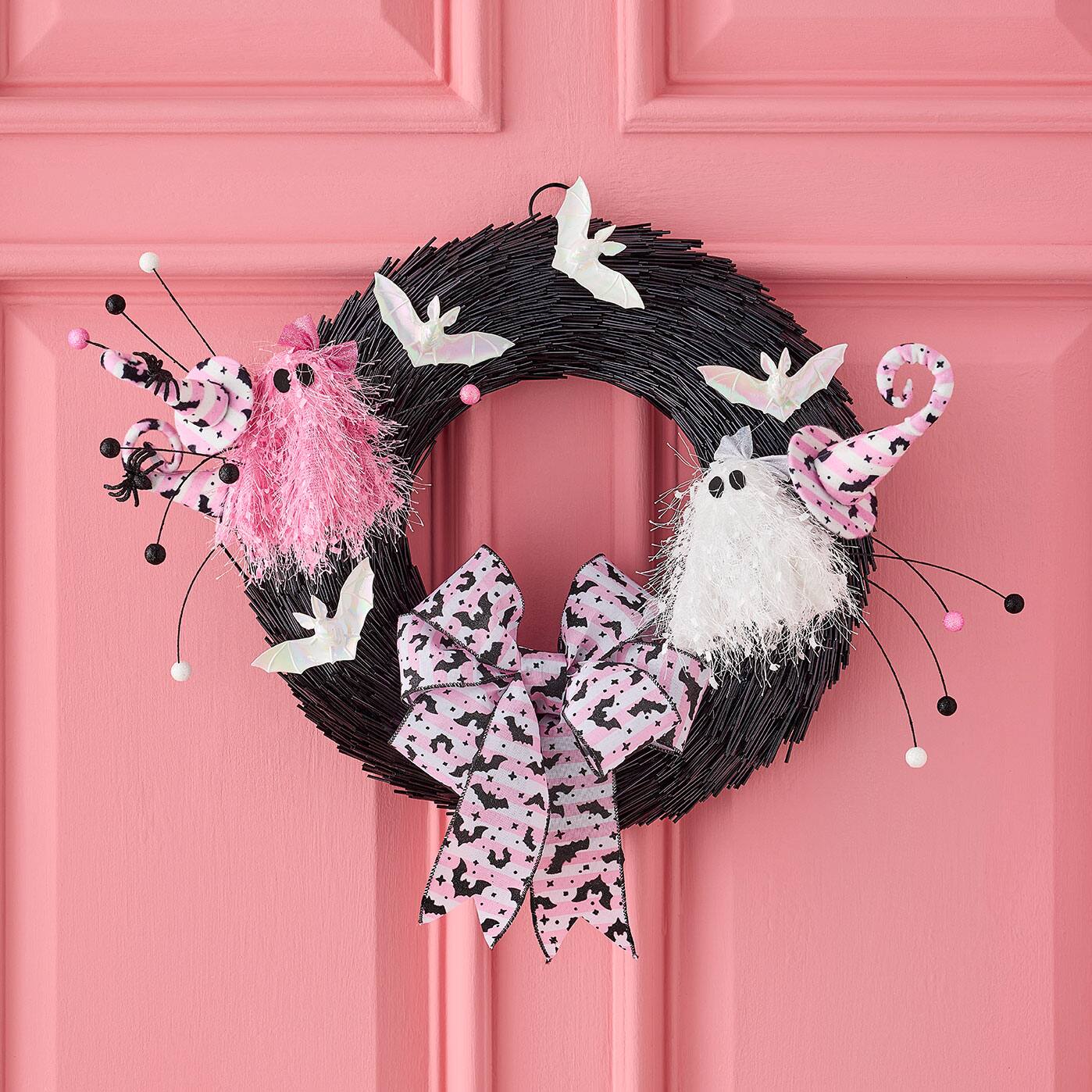 Bats and Boos Wreath | Projects | Michaels