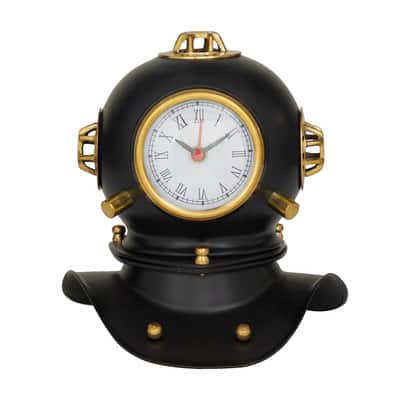 8" Brass Diver Helmet Clock | Michaels