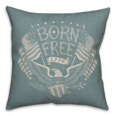 18" Born Free Indoor Outdoor Pillow | Michaels