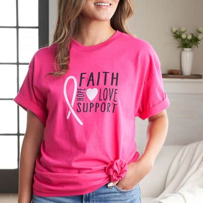 Breast Cancer Support Shirt | Projects | Michaels