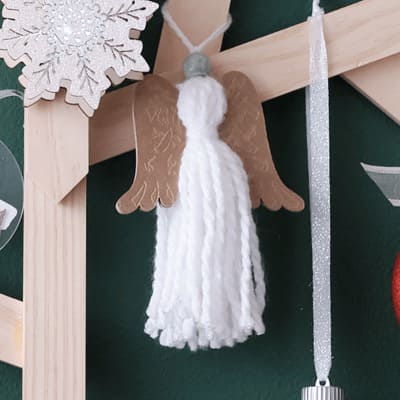 Yarn Angel Ornament | Projects | Michaels