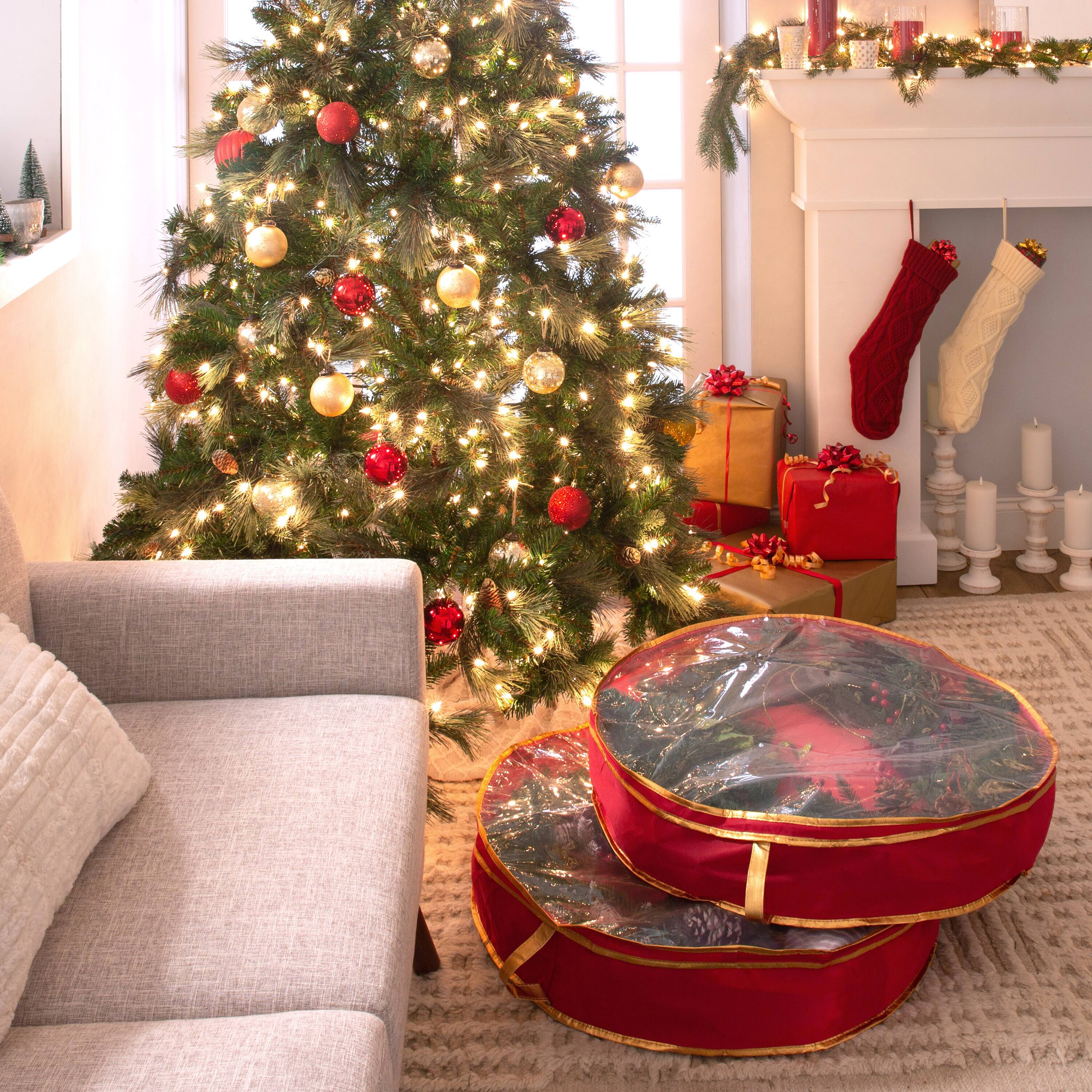 Simplify 30" Wreath Bag Set | Christmas Wreath Storage | Michaels