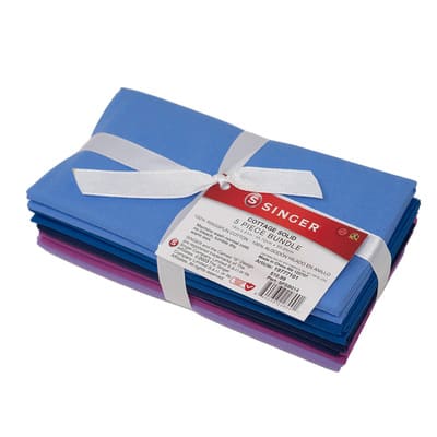 SINGER Solid Cotton Fabric Bundle | Michaels