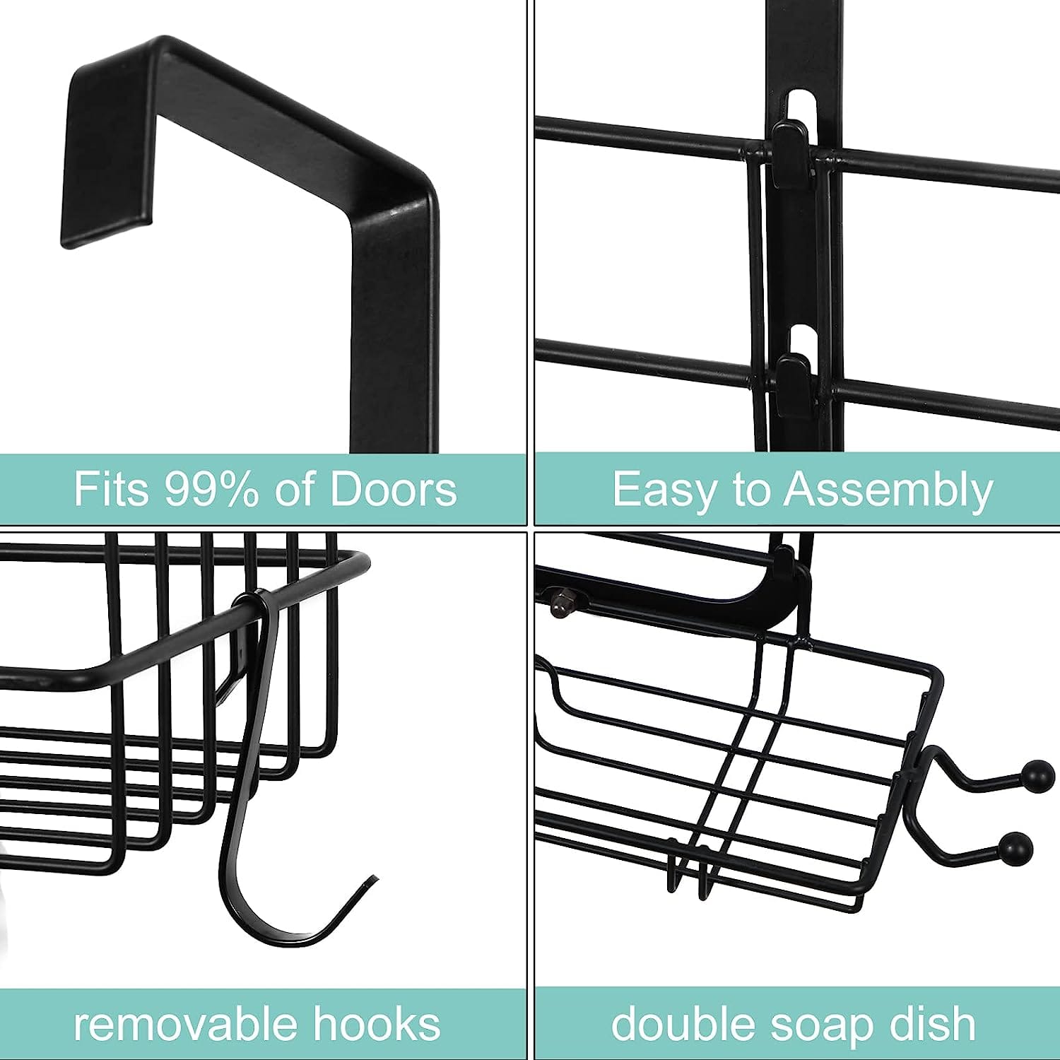 NEX™ Over the Door Shower Caddy Organizer | Michaels
