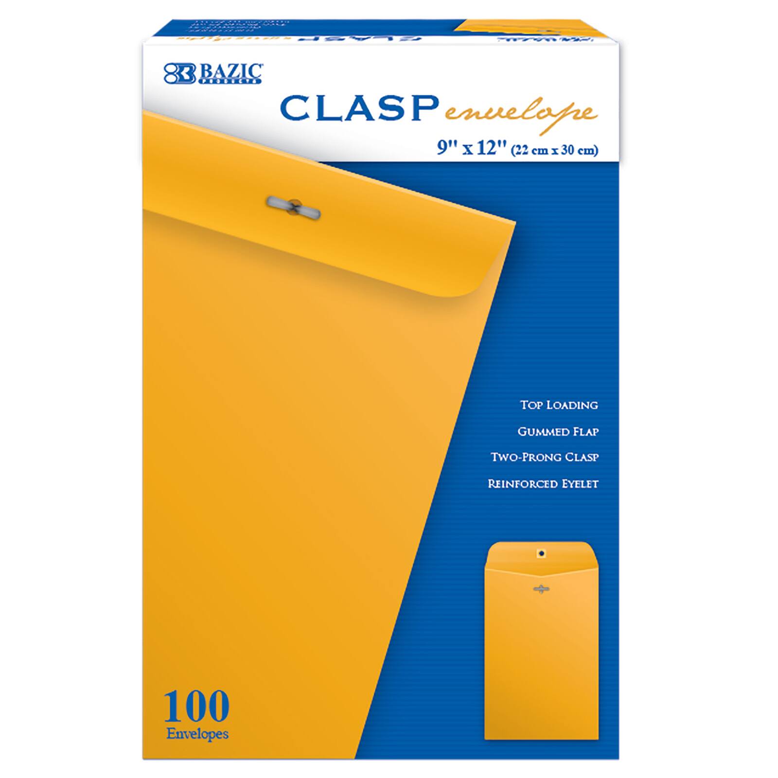 BAZIC® Clasp Envelopes, 100ct. | Michaels