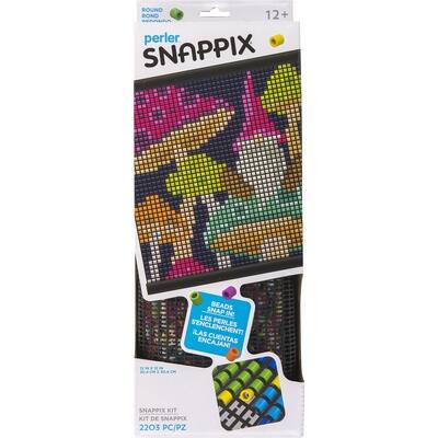 Perler™ Snappix™ Mushroom Gnome Fuse Beads Craft Kit | Michaels
