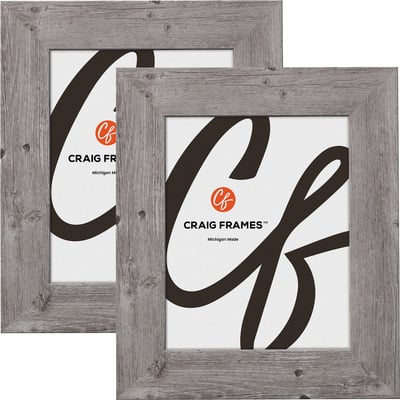 2 Pack Craig Frames American Barn Light Gray Picture Frame | Michaels