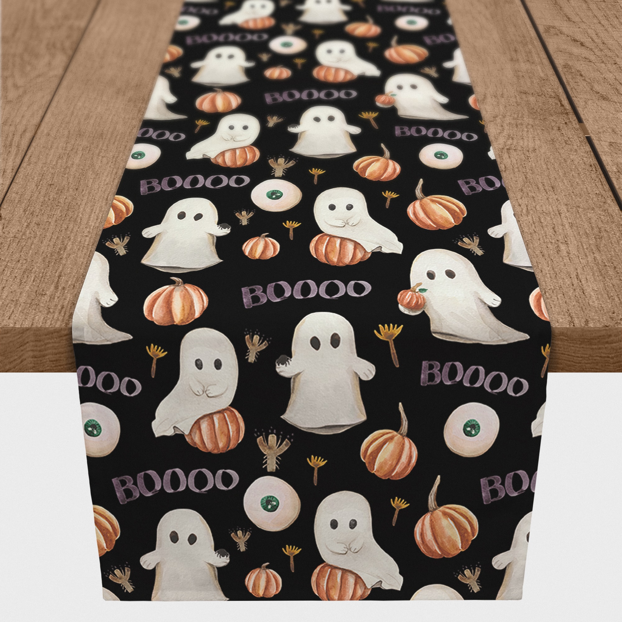Boo Ghost Pattern Runner | Michaels