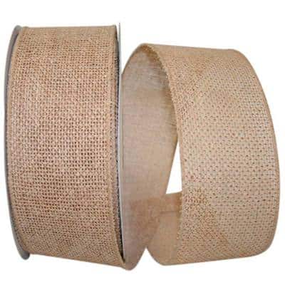 JAM Paper 2.5" x 10yd. Burlap Ribbon | Michaels