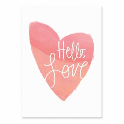 Hello Love Tabletop Canvas | Michaels