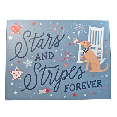 Large Stars & Stripes Forever Decorative Box by Ashland® | Michaels