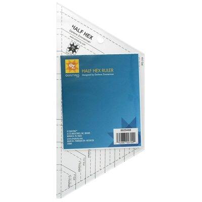 EZ Quilting® Acrylic Half Hex Ruler | Michaels