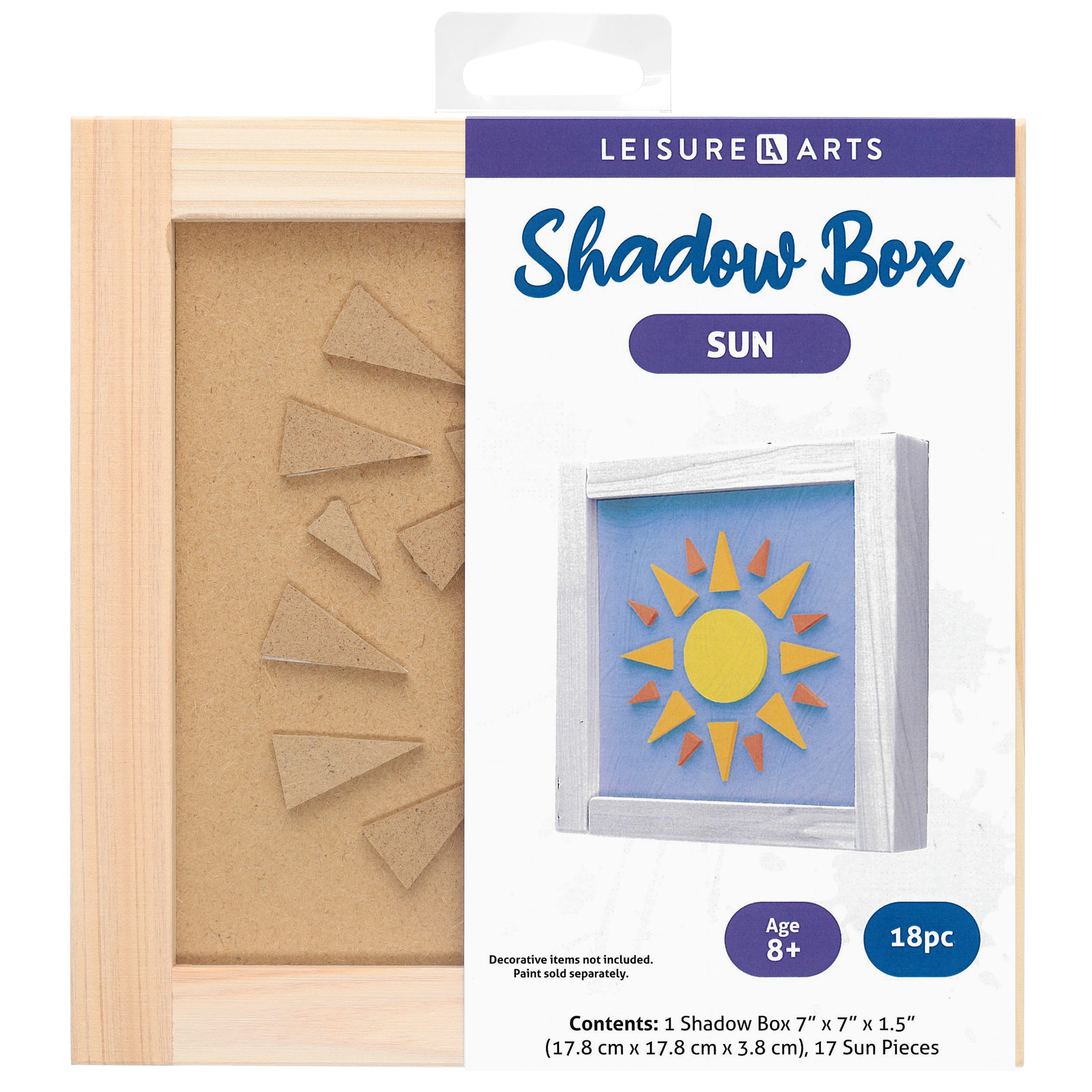 Leisure Arts® Small Sunshine Shadow Box Kit | Michaels