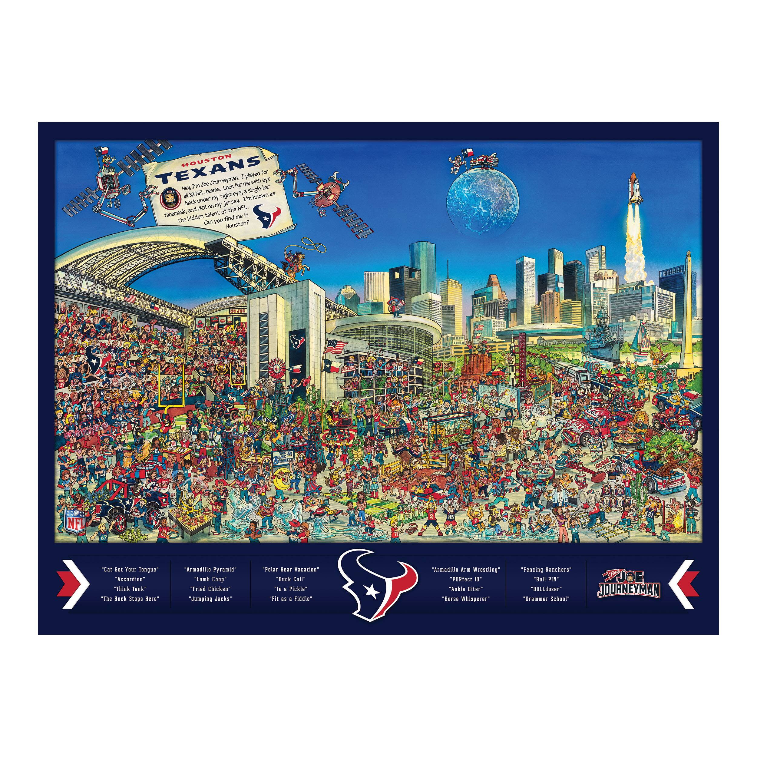 Joe Journeyman NFL 500 Piece Jigsaw Puzzle | Michaels