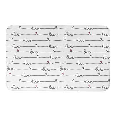 Love Script Bath Mat | Michaels