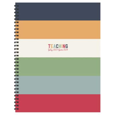 TF Publishing Striped Teacher Planner Lesson Plan Book | Michaels