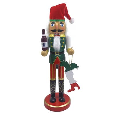 Santa's Workshop 14" Italian Nutcracker | Michaels