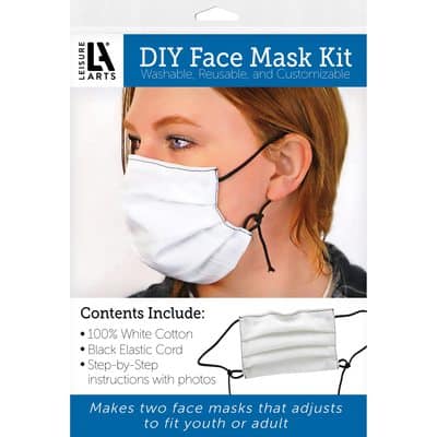 Leisure Arts® DIY Face Mask Kit | Michaels