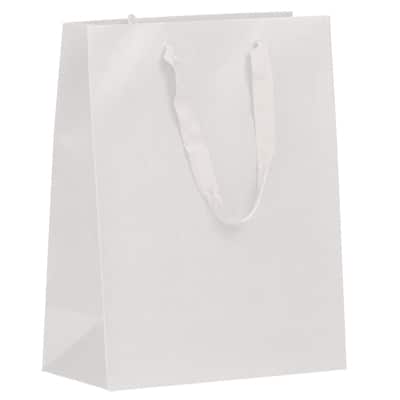 JAM Paper White Matte Gift Bags, 3ct., Size: 10" x 13" x 5" | Michaels