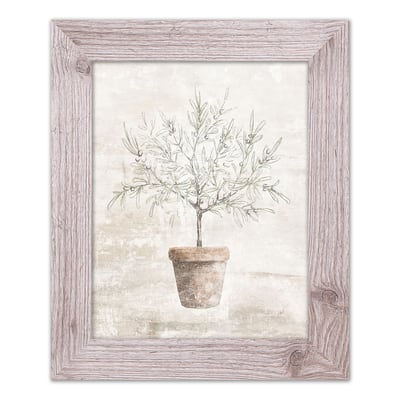 Distressed Olive Tree Western Framed Print | Michaels